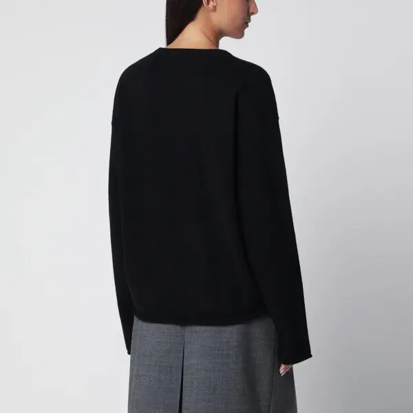 Extreme Cashmere Paolo Raven Cashmere Sweater - Black