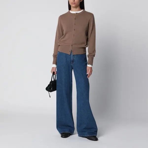 Extreme Cashmere Little Lamb Cashmere Cardigan - Beige