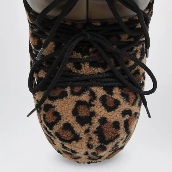 Moon Boot Icon Low Fleece Leopard Boots