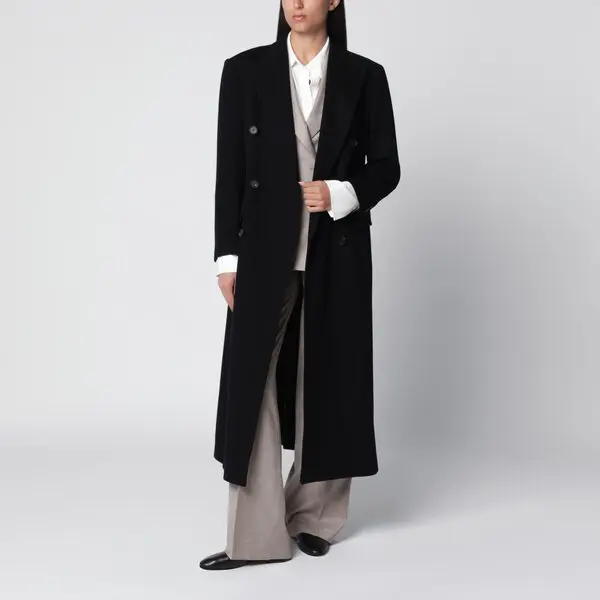 Tagliatore Double-breasted Wool Coat