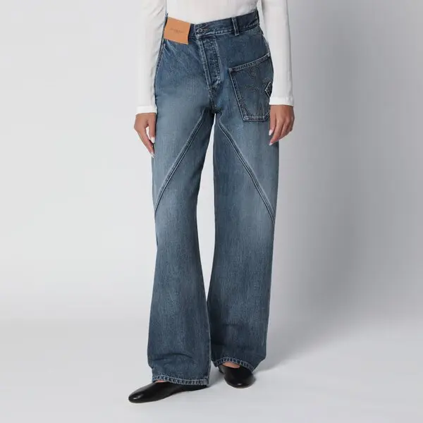 JW Anderson Workwear Twisted Mid Cotton Jeans