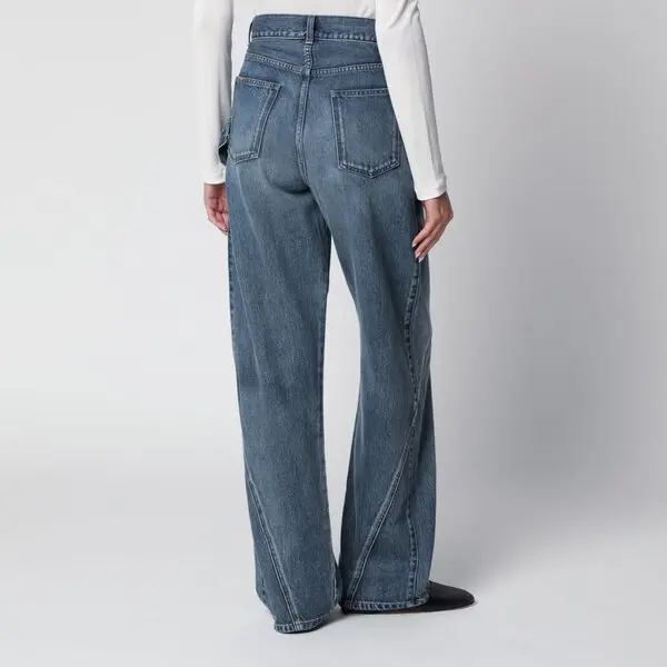 JW Anderson Workwear Twisted Mid Cotton Jeans