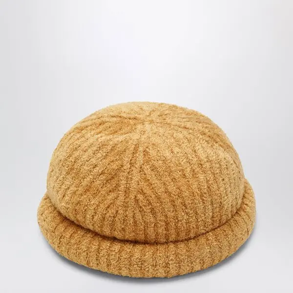 Loro Piana Wisteria Silk Chenille Beanie - Brown