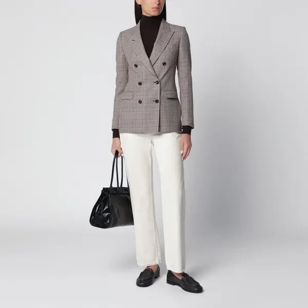 Tagliatore Double-breasted Prince Of Wales Jacket