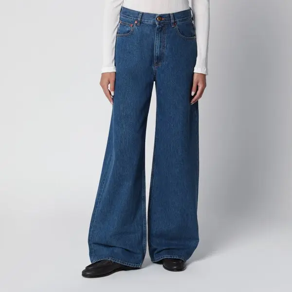 BLAZÉ MILANO Wide-leg Sapphire Jeans