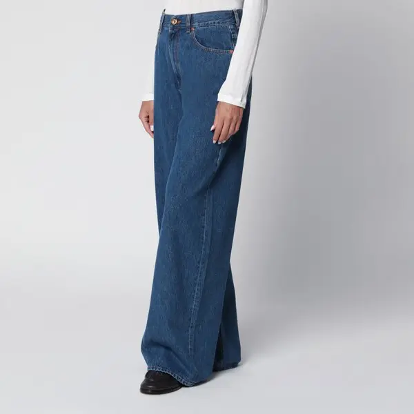 BLAZÉ MILANO Wide-leg Sapphire Jeans