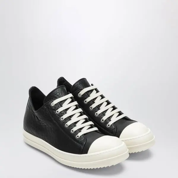 Rick Owens Low Top Calf Leather Sneakers