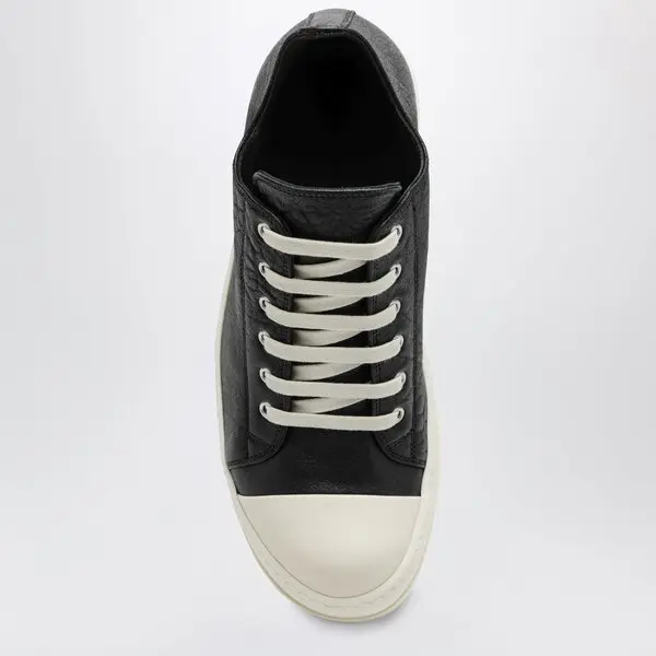 Rick Owens Low Top Calf Leather Sneakers