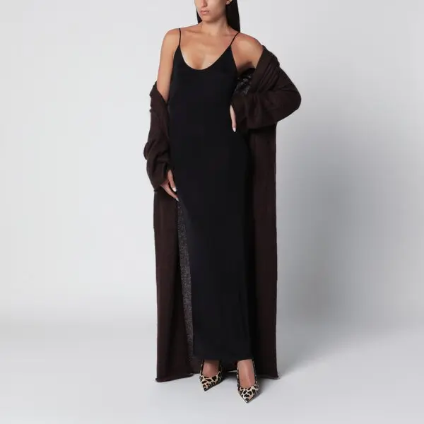 Andamane Vika Mohair Maxi Cardigan - Brown