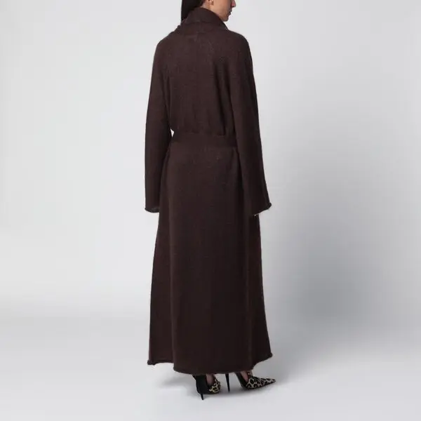 Andamane Vika Mohair Maxi Cardigan - Brown