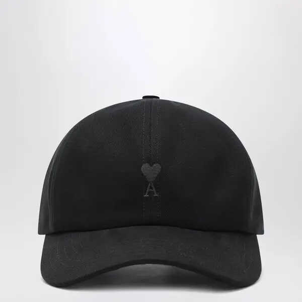 AMI Paris De Coeur Baseball Cap - Black