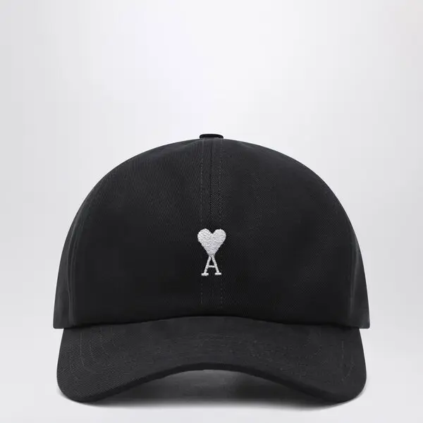 AMI Paris De Coeur Baseball Cap - Black