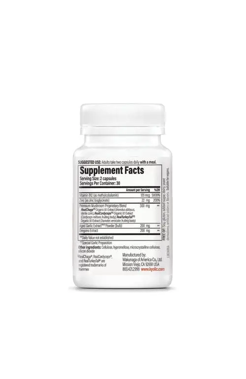 KYOLIC Immune Mushroom Supplement For Wellness And Energy Support