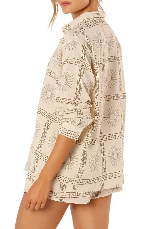PETAL & PUP Penny Geo Print Top & Shorts