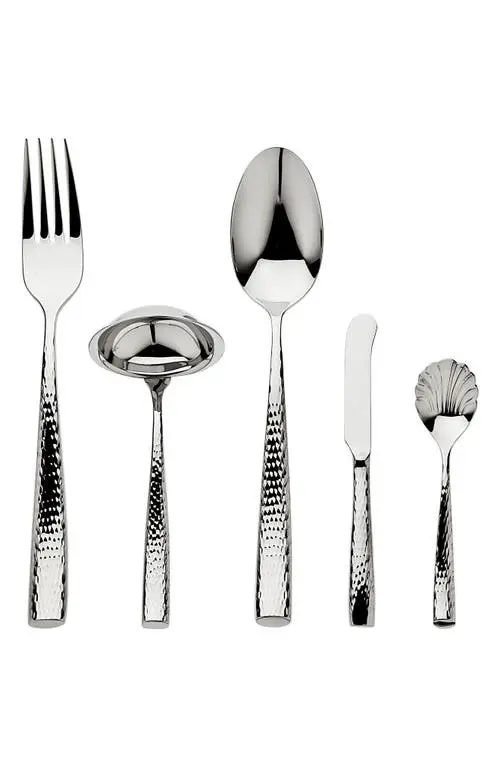 RICCI ARGENTIERI Ricci Anvil 5-piece Flatware Serving Set