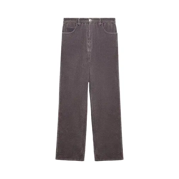 Marni Zip Closure Flared Pants 'earth
