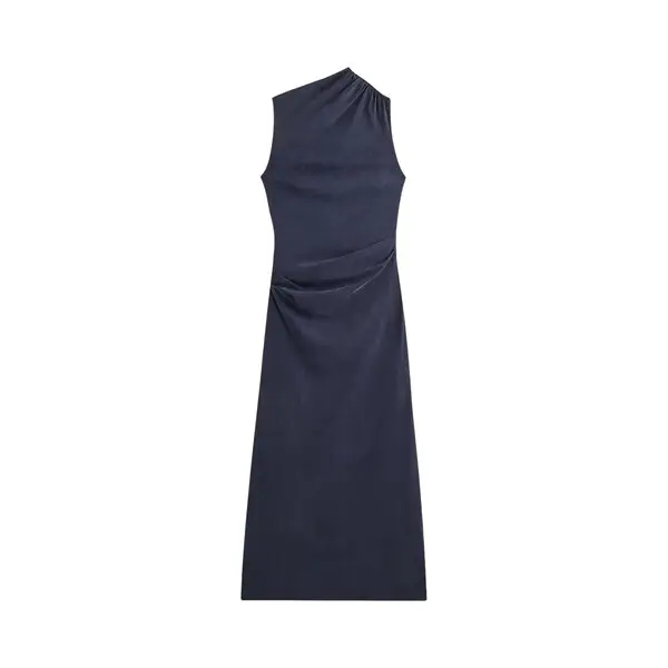 Kith Delphi Draped Sueded Gown