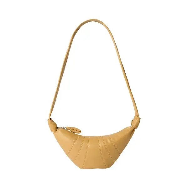 LEMAIRE Small Croissant Bag 'butternut