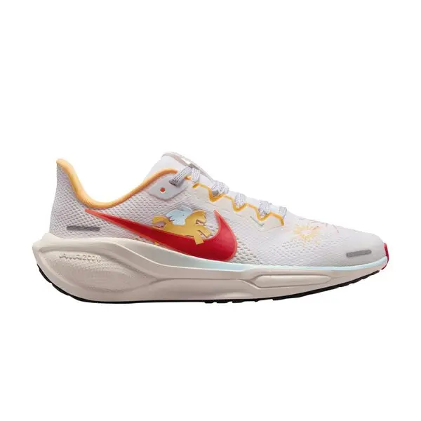 Nike Zoom Pegasus 41 Gs Athletic Sneakers - White