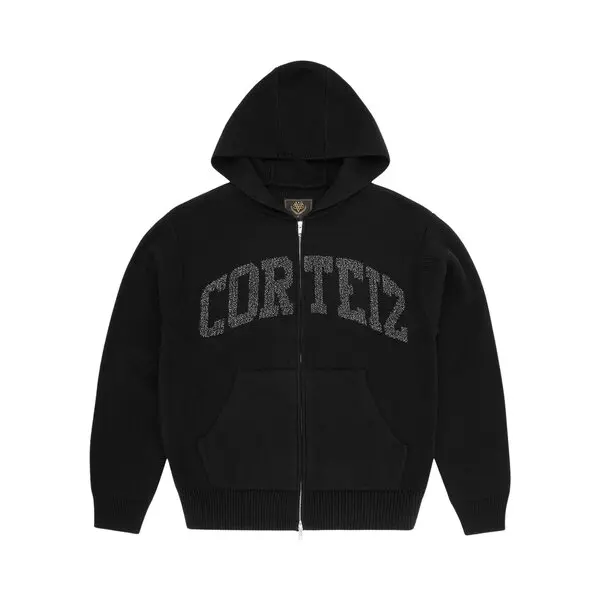 CORTEIZ 3m College Knit Zip Hoodie