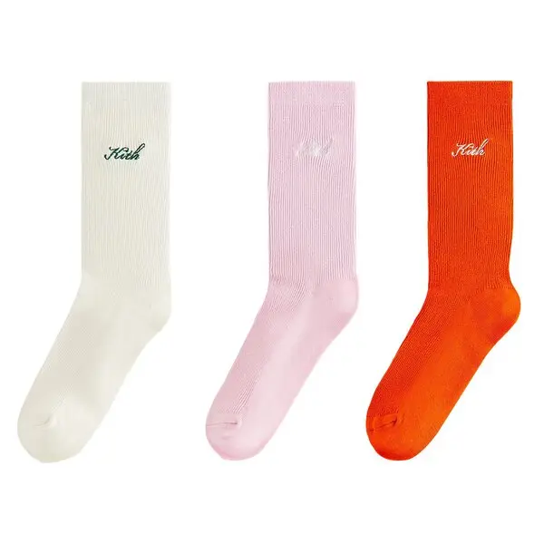 Kith 3-pack Lightweight Modal Socks 'multi