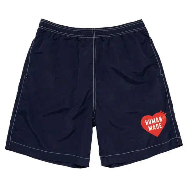HUMAN MADE Swim Shorts - Black