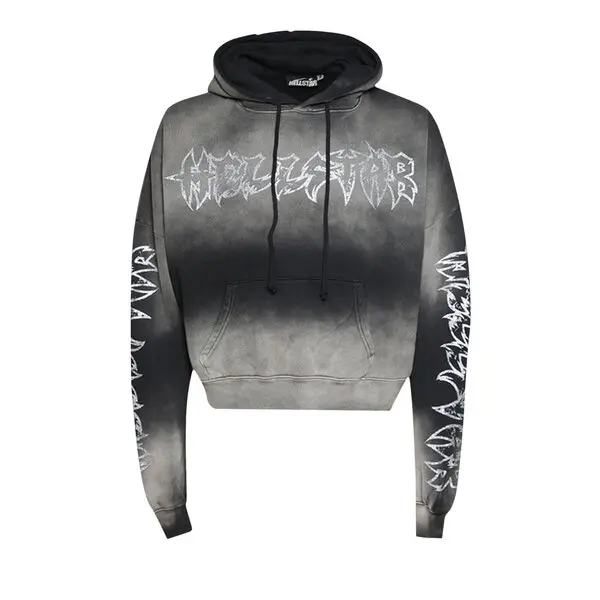 HELLSTAR Stars Shine Graffiti Hoodie