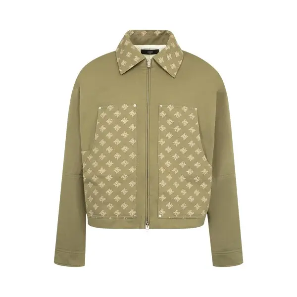 Amiri Ma Quad Panel Cot Work Jacket 'thyme