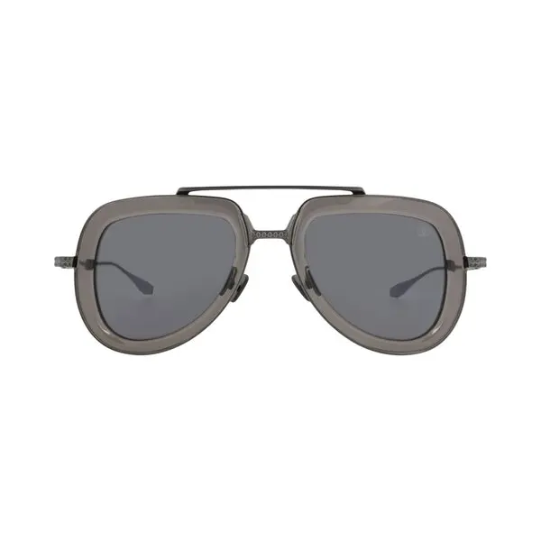 Valentino Garavani Aviator Frame Acetate/metal Sunglasses /grey - Black