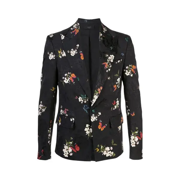 Amiri Butterfly Jacquard Blazer