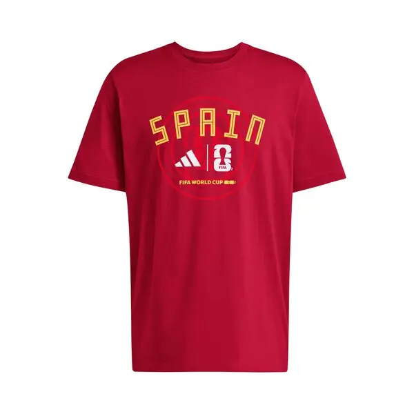 Adidas Fifa World Cup 26 Qualifier Tee 'team Power /soccr-seu-snj - Red