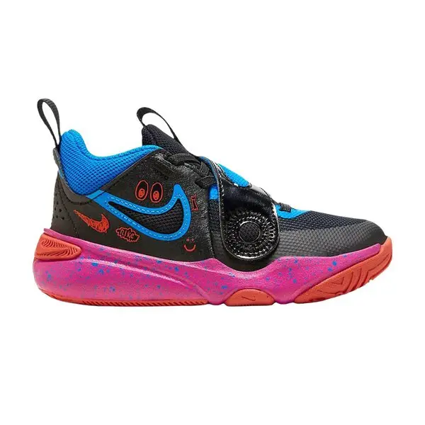 Nike Team Hustle D11 Ps Photo Blue Fireberry