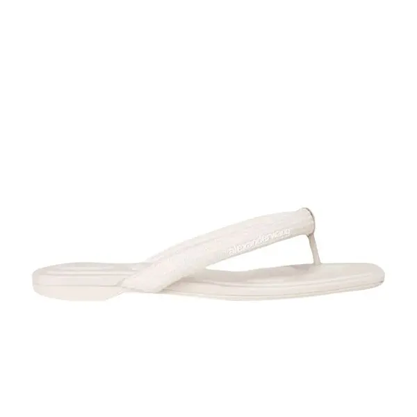 Alexander Wang Wmns Jenna Tubular Flat Thong Sandal 'vanilla