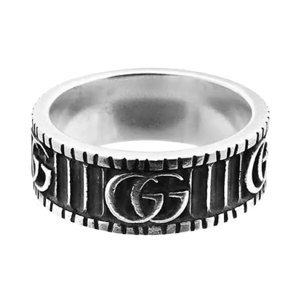 Gucci Gg Marmont Ring - Silver