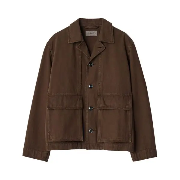 LEMAIRE Boxy Jacket 'ristretto