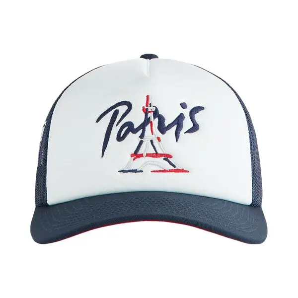 Kith Paris Regional Trucker Hat 'nocturnal - White