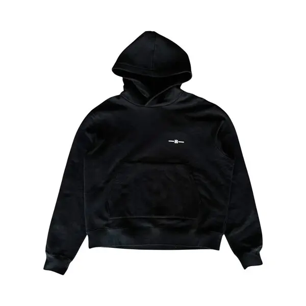 Amiri Micro Ma Bar Hoodie - Black
