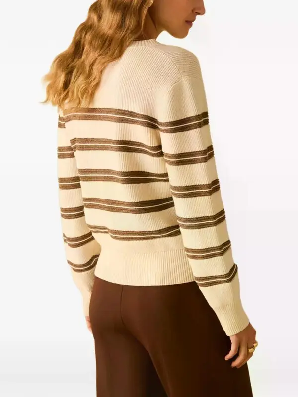 PENNYBLACK Button-detail Striped Sweater