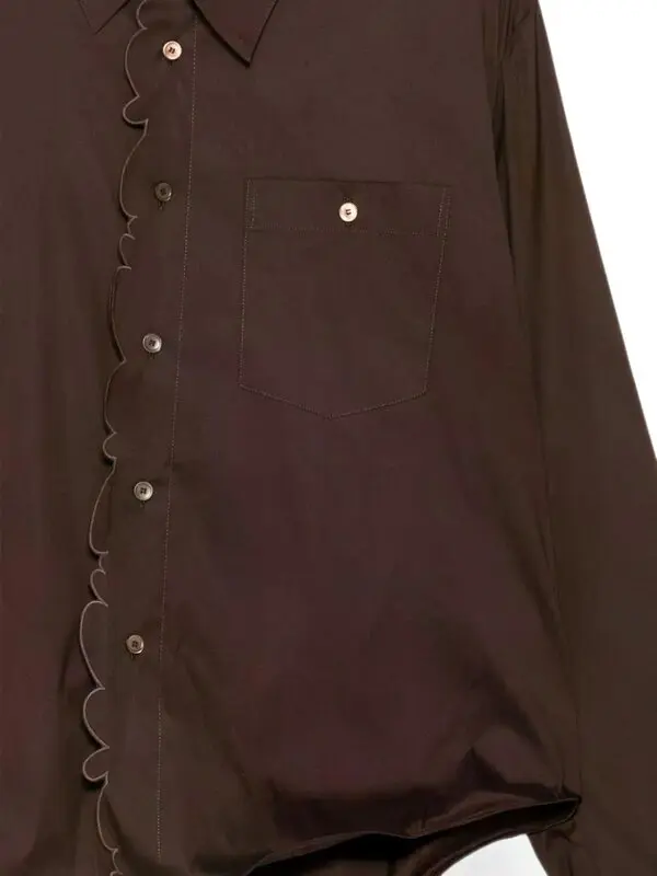 JNBY Scallop-trim Shirt