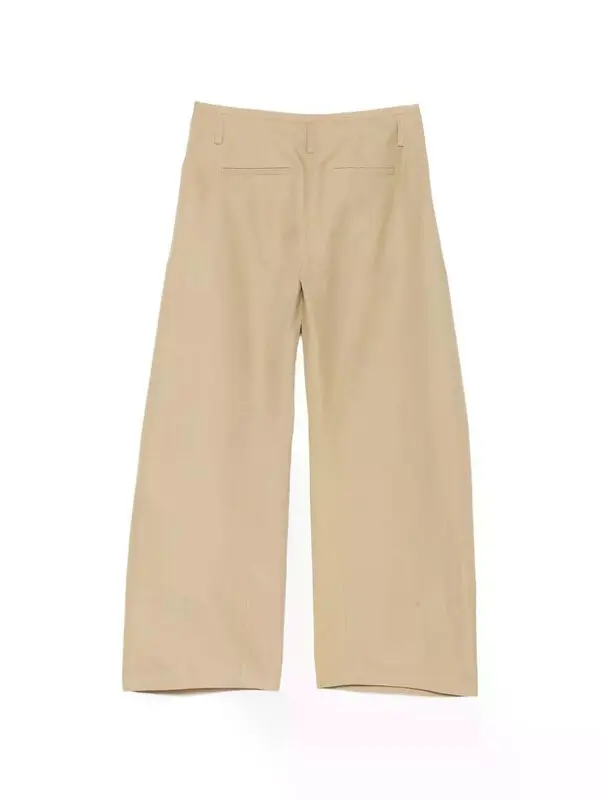 LESS Curved-leg Trousers