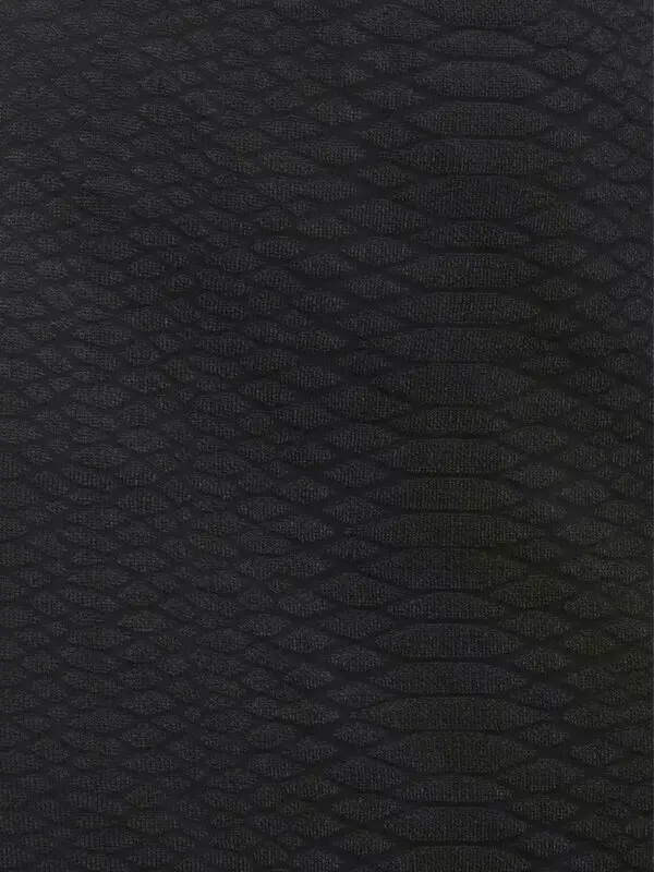Elisabetta Franchi Snake-pattern Knit Midi Skirt