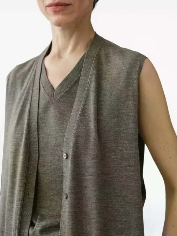 LESS Wool Knitted Vest