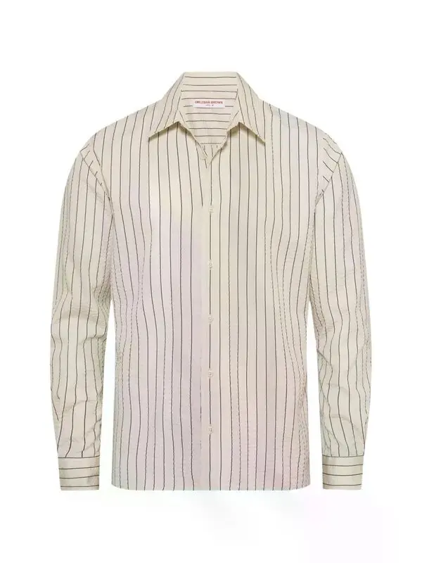 Orlebar Brown Justin Striped Shirt