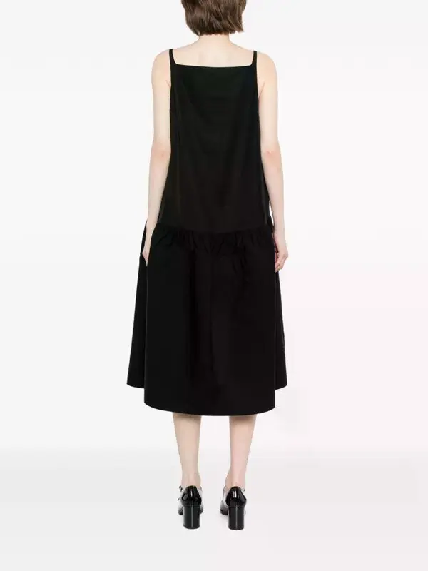 LESS Ruffled Midi Dress