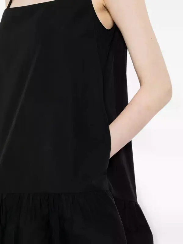 LESS Ruffled Midi Dress
