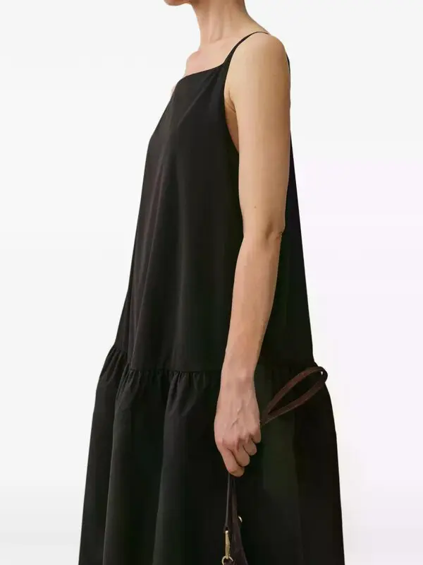 LESS Ruffled Midi Dress