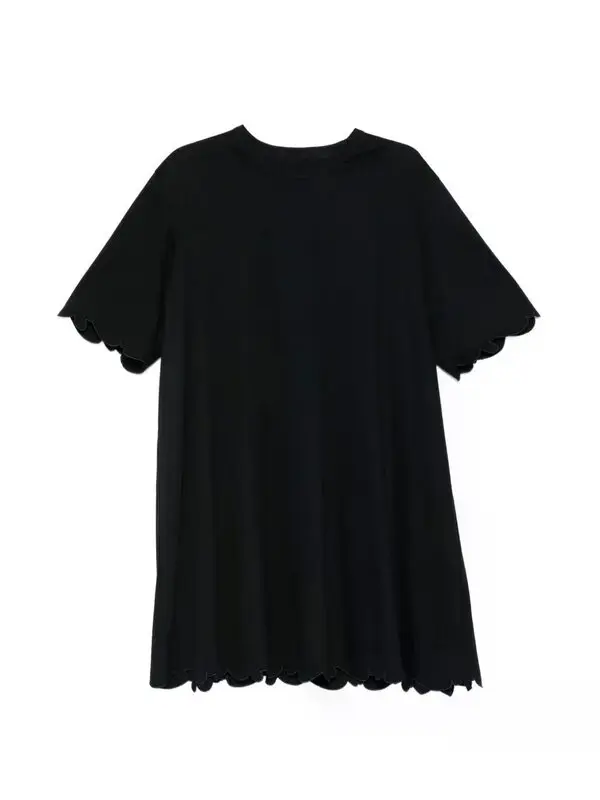 JNBY Crew-neck Short-sleeves Mini Dress
