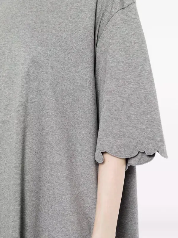 JNBY Crew-neck Short-sleeves Mini Dress