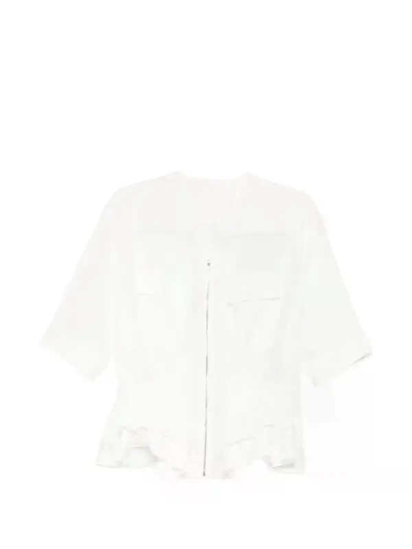 JNBY Draped-waist Cotton Jacket