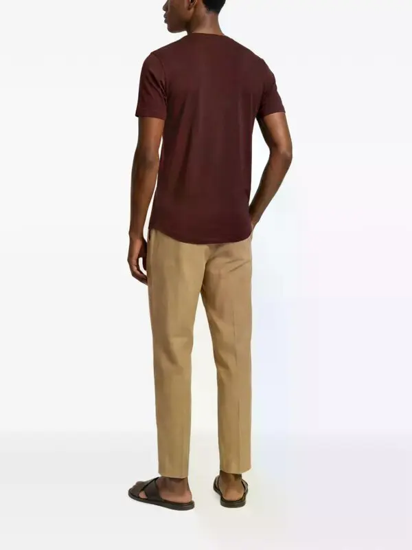 Orlebar Brown Ob-t Lux Merino T-shirt - Brown
